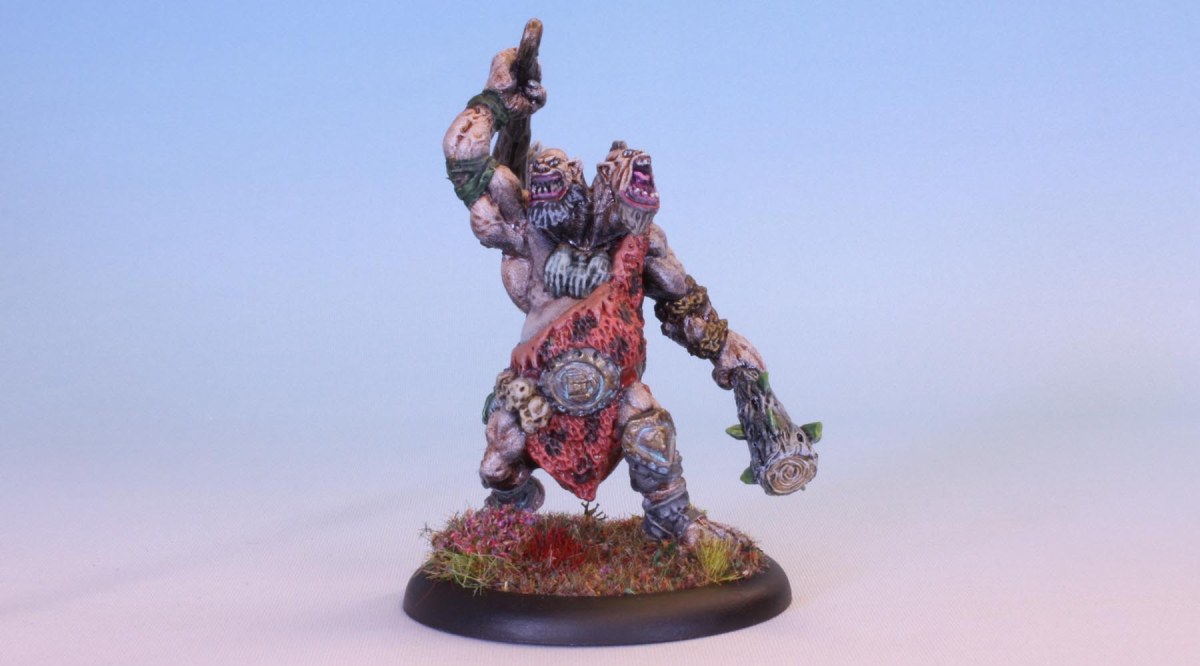 On painting the Ettin – @The Mountains of Minis